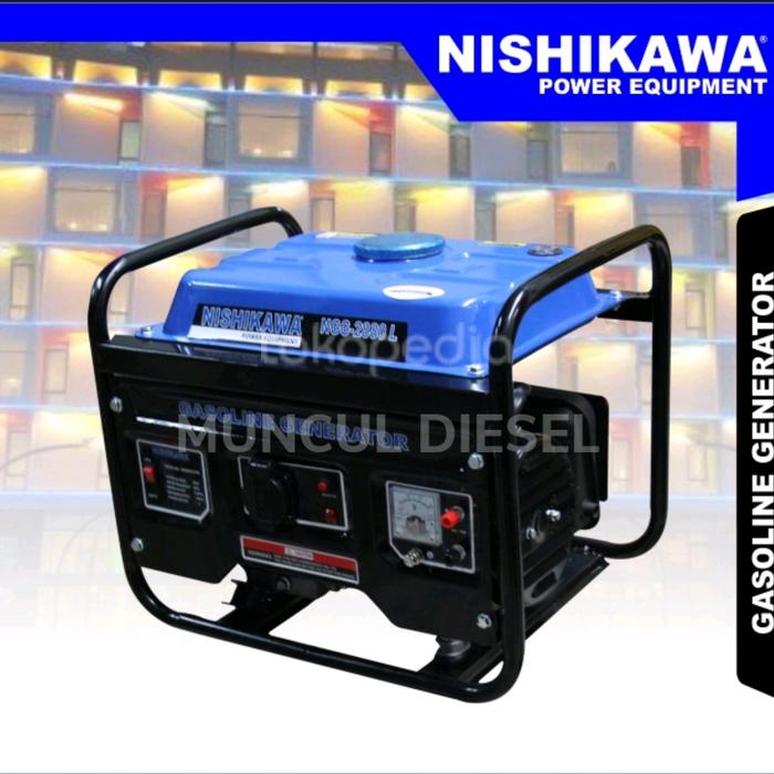 Jual Generator Listrik Genset 1000 watt nisikawa 4 tak Generator ...