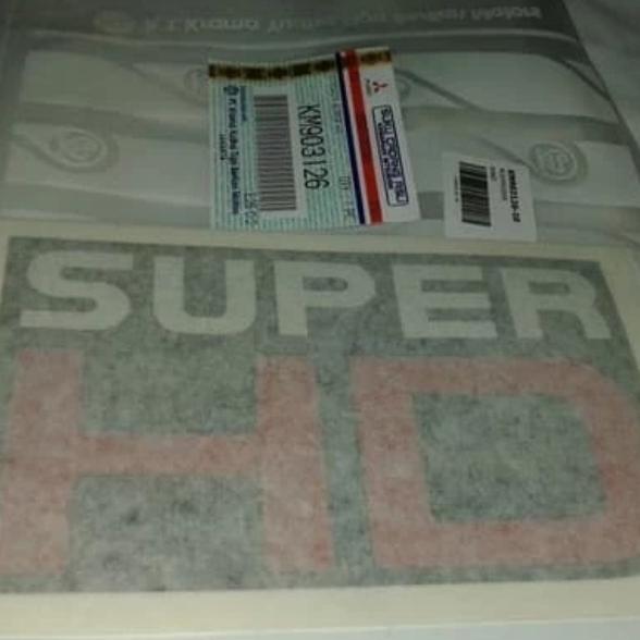 Jual STIKER SUPER HD / TULISAN SUPER HD ORIGINAL 100% KTB KM903126 - Jakarta Barat - SPAREPART ...