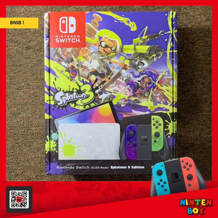 Jual Nintendo Switch OLED Model Splatoon 3 Limited Edition - Kab. Bogor ...