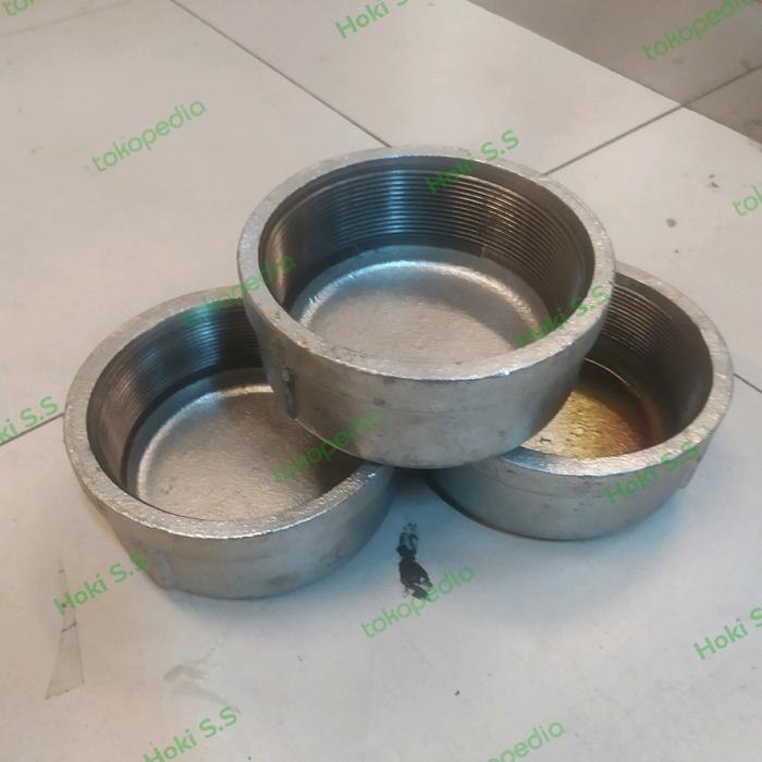 Jual Dop / End Cap Galvanis Drat 3" inch - Jakarta Barat - Hoki S.S ...