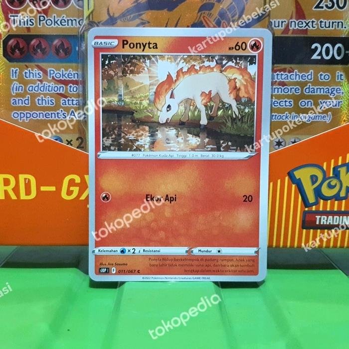 Jual Ponyta C S10P 011/067 kartu pokemon TCG Indonesia - Kota Bekasi - kartupokebekasi | Tokopedia