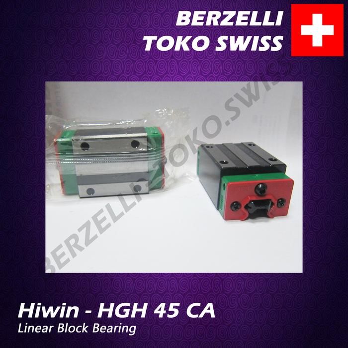 Jual HIWIN – HGH 45 CA LINEAR BLOCK BEARING - Jakarta Barat - Berzelli ...