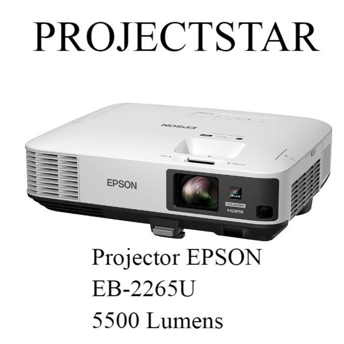Jual Projector EPSON EB-2265U - 5500 Lumens - WUXGA - Jakarta Pusat - PROJECTSTAR | Tokopedia