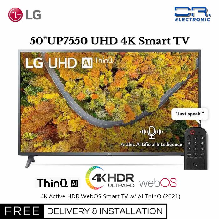 Jual LED TV LG 50UP7550 Smart TV UHD 4K 50 inch 50UP7550PTC Magic Remote - Kota Tangerang ...