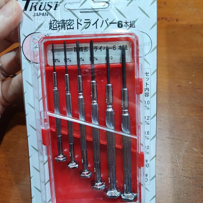 Jual obeng jam / obeng kacamata / obeng mini set made in japan ...