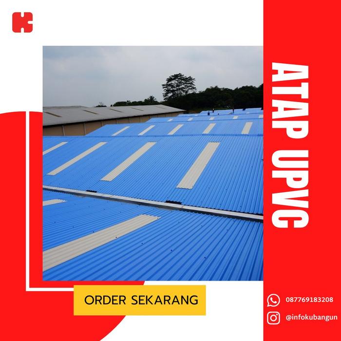 Jual [PROMO] Atap Genteng UPVC Sheet Alderon Setara - Kota Medan ...
