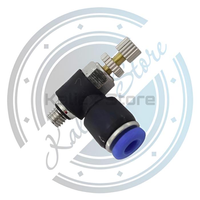 Jual SL06-M5 - Fitting Pneumatic Speed Control Selang 6mm Drat M5 mm SL6 - Jakarta Barat ...