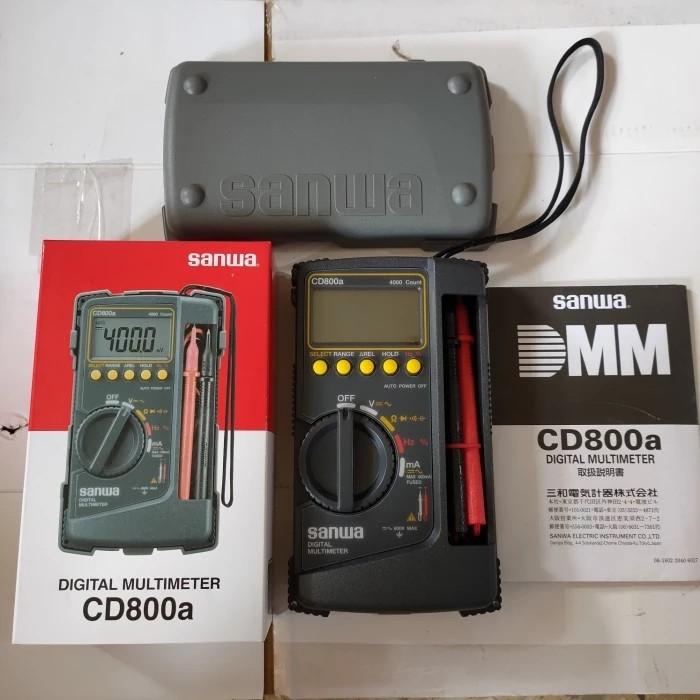 Jual Digital Multimeter/Multitester SANWA CD800A/CD800A - Jakarta Pusat ...