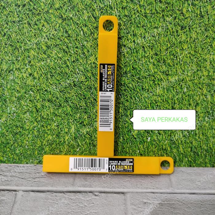 Jual Olfa Refill Cutter 9mm ASB-10 Spare Standard Duty Blade isi 10 pcs - Jakarta Barat - SATA ...