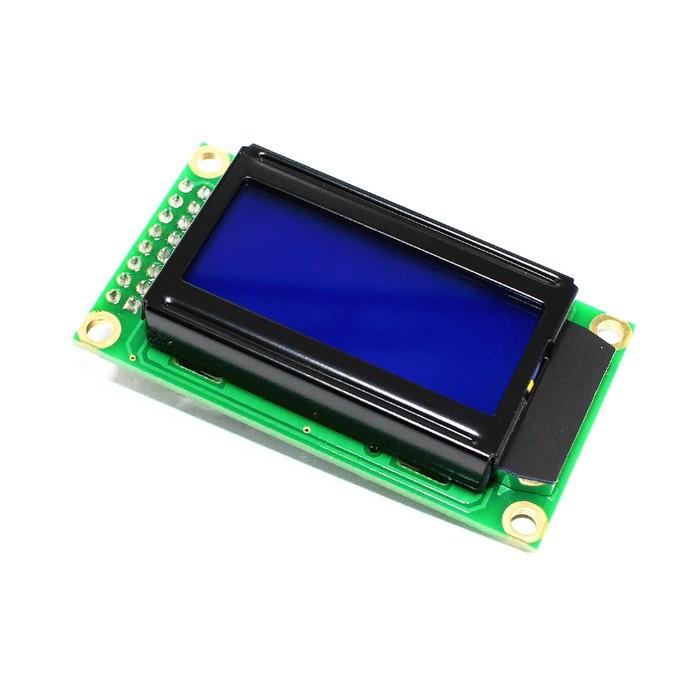 Jual LCD 8x2 0802 2x8 Blue Color Backlight warna Biru Karakter - Kab ...