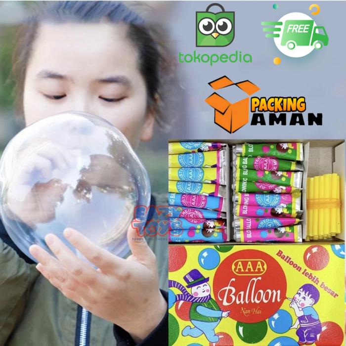Jual BALLOON AAA BALON BALLON TIUP MAINAN JADUL PLEMBUNGAN (ORIGINAL ...