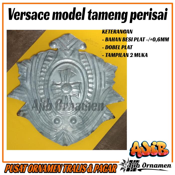 Jual versase model tameng perisai ornamen pagar besi plat - Kab ...