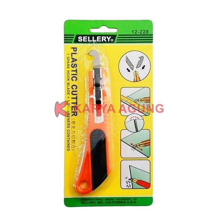 Jual Pisau Akrilik SELLERY 12-228 / Plastic Cutter Acrylic / Kater ...