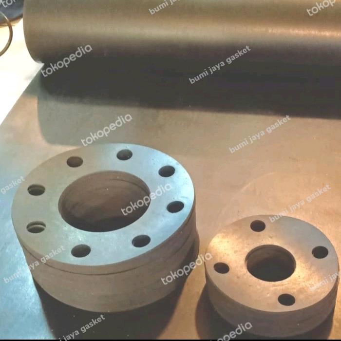 Jual packing gasket fleng karet DN 80 PN 16 FF tebal 3mm - Jakarta Barat - bumi jaya gasket_NEW ...