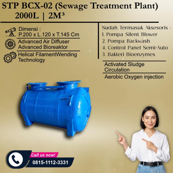 Jual STP BIOTECH BIOFILTER STP 2.000 Liter / 2 m3 - Jakarta Barat ...