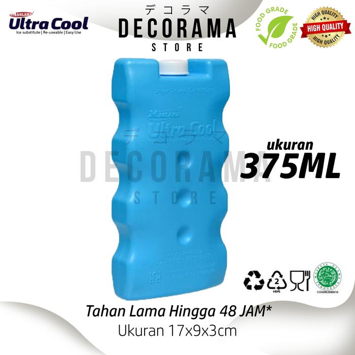 Jual Ice Gel Pack Blue Balok Ultracool 375ml Awet & Praktis Di Seller ...