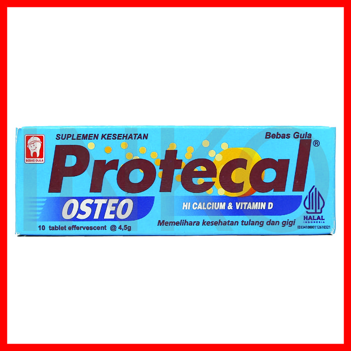 Jual PROTECAL OSTEO HI CALCIUM VITAMIN D TUBE 10X4.5GR - Kab. Tangerang ...