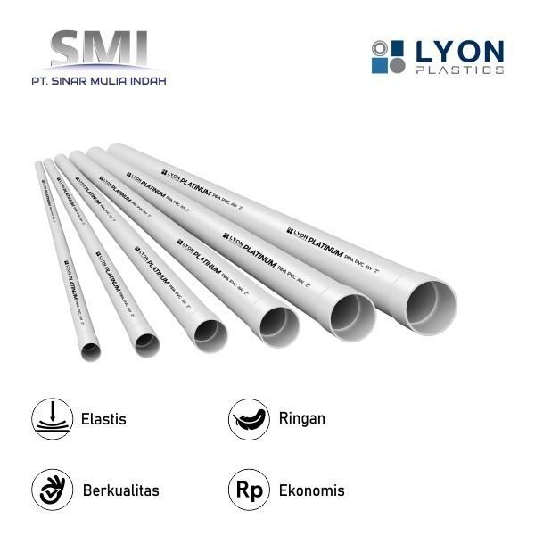 Jual Pipa PVC AW (10 Bar) Platinum 2 Inch x 4 Meter - SMI Store - Kota ...
