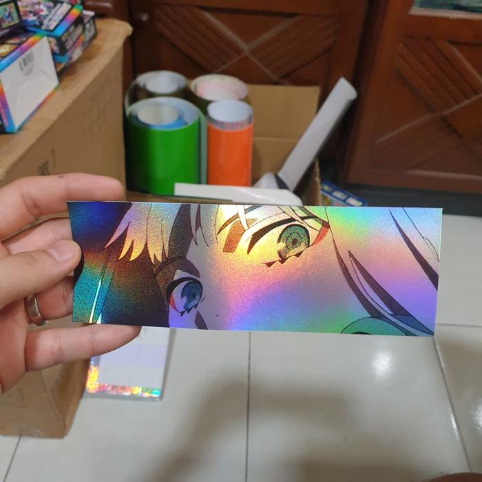 Jual Sticker Hologram Anime Slap Besar - PSH1168 - Zero Two - Jakarta ...