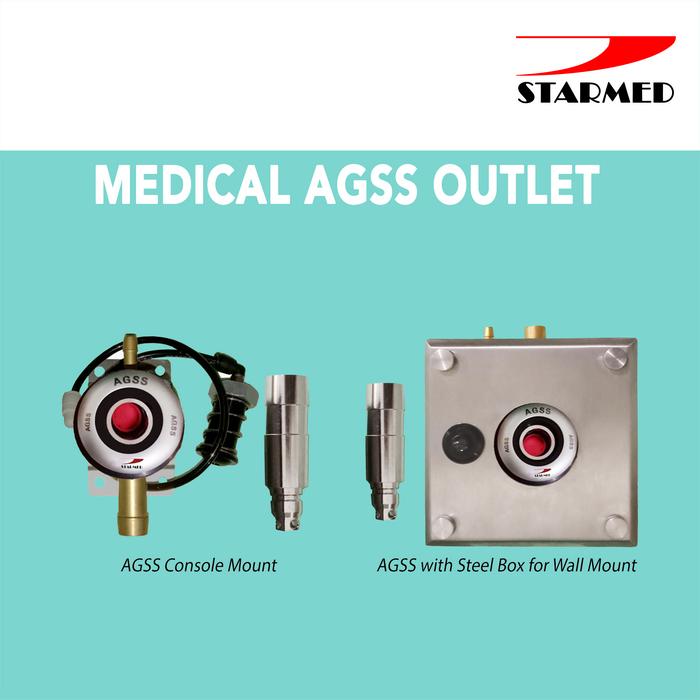 Jual STARMED Medical Wall Outlet - AGSS Scavenging System - Tanpa Box ...