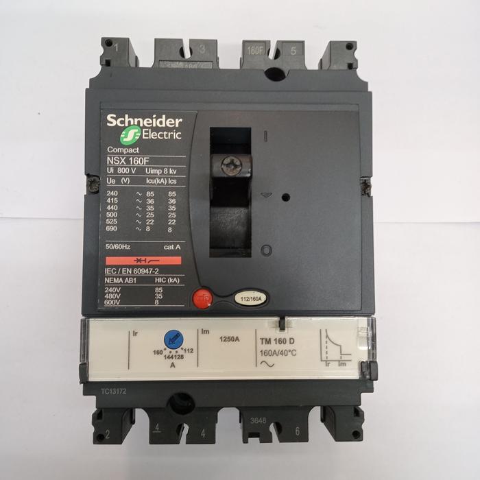 Jual MCCB NSX 160F 3 Pole 112/160A Schneider - Jakarta Pusat - USAHA ...