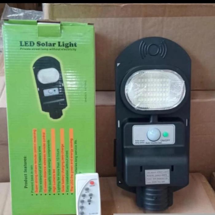 Jual lampu jalan pju cobra 50w 50 w solar sel panel matahari - TIANG ...