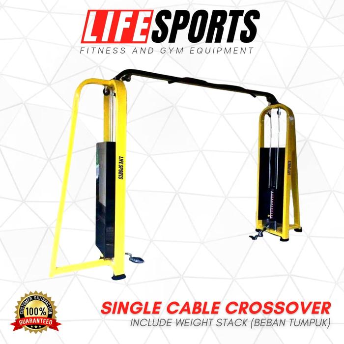 Jual CABLE CROSSOVER/CABLE CROSSOVER/FITNESS GYM/ALAT ANGKAT BEBAN ...