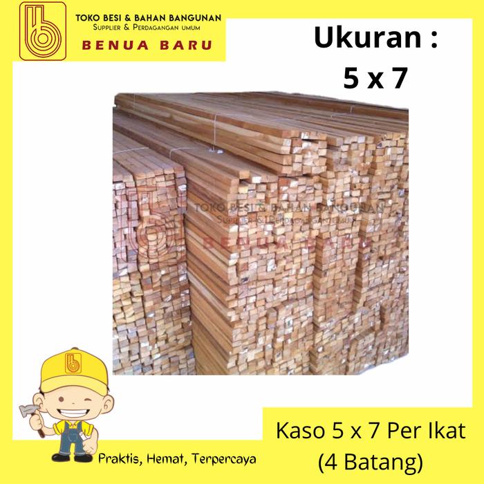 Jual Kayu Kaso 5 x 7 Per ikat 4 batang - Kab. Bekasi - Benua Baru ...