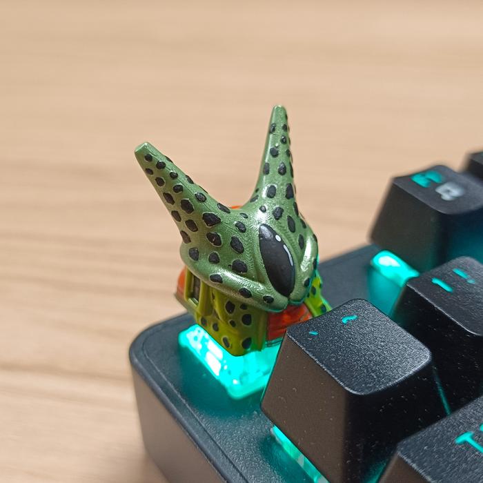 Jual Artisan Keycap Keycaps - Dragon Ball Cell - Mechanical Keyboard ...