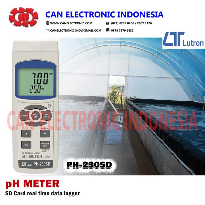 Jual LUTRON PH-230SD PH Meter Data Logger (belum termasuk PH probe) - Jakarta Barat - CAN ...