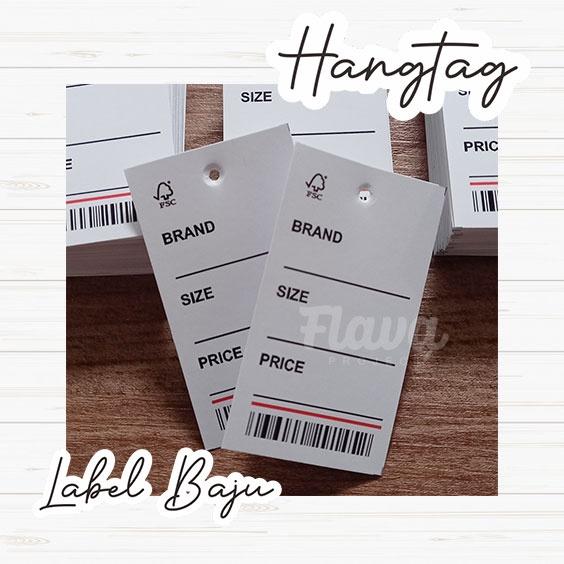 Jual HANGTAG POLOS READY STOK | LABEL BAJU | PRICE TAG - Kab. Bantul ...