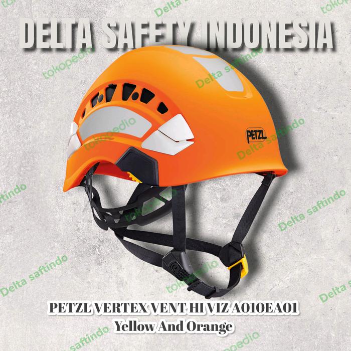 Jual Safety Helmet Petzl Vertex Vent Hi Viz Orange Original Petzl ...