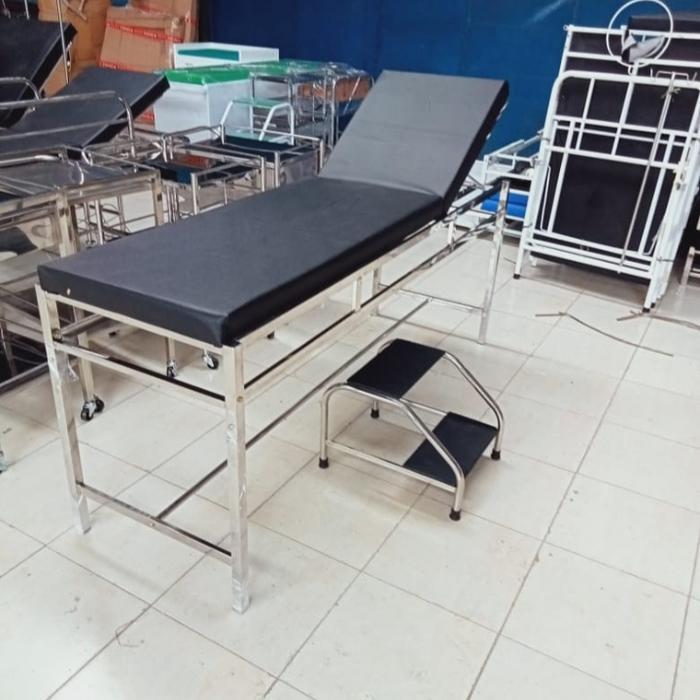 Jual bed periksa stainless | bed periksa pasien | meja periksa|bed ...