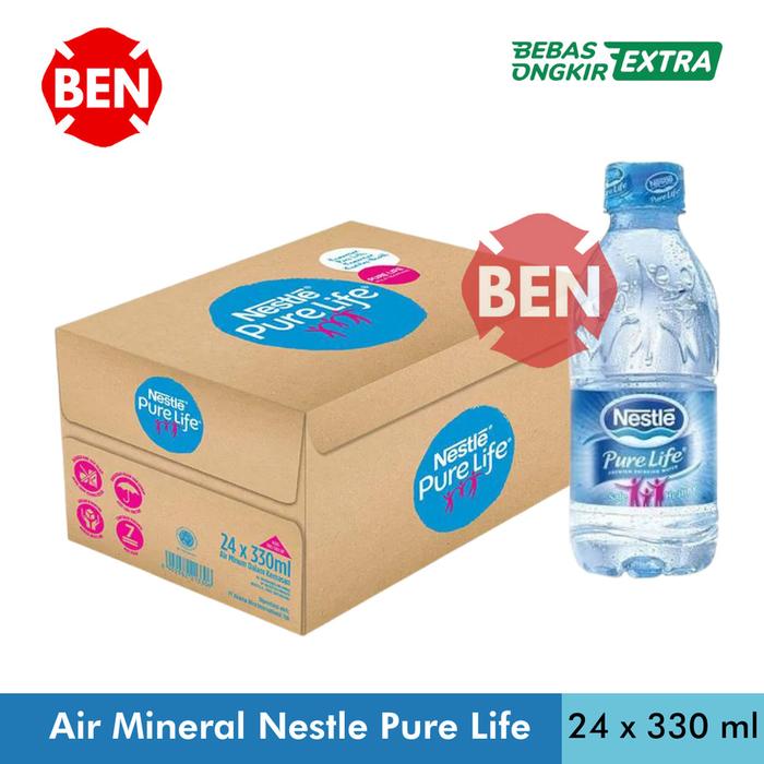 Jual Nestle 330ml 330 ml 1 Dus 24 Botol - Air Mineral Nestle Botol Mini - Jakarta Utara - Sakura ...