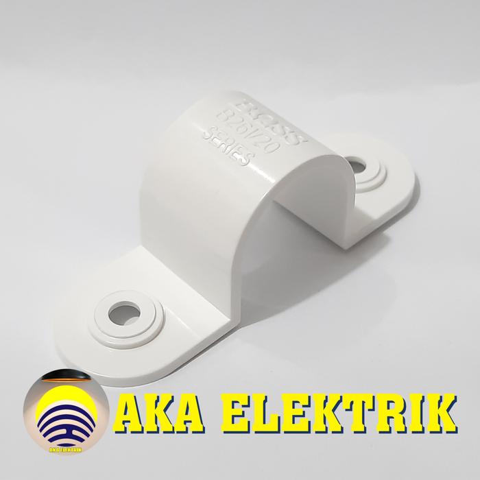 Jual Klem Pipa Boss Ukuran 20mm Warna Putih - Jakarta Barat - AKA ...