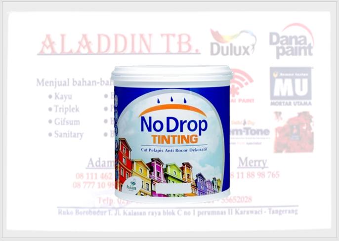 Jual CAT WATERPROOFING/ NO DROP TINTING/ READY SEMUA WARNA/ 4KG GALON ...