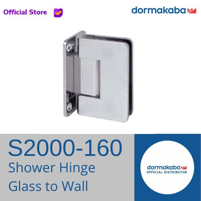 Promo Dorma Shower Hinge S2000-160 Glass to Wall Dormakaba S 2000 - 160 ...