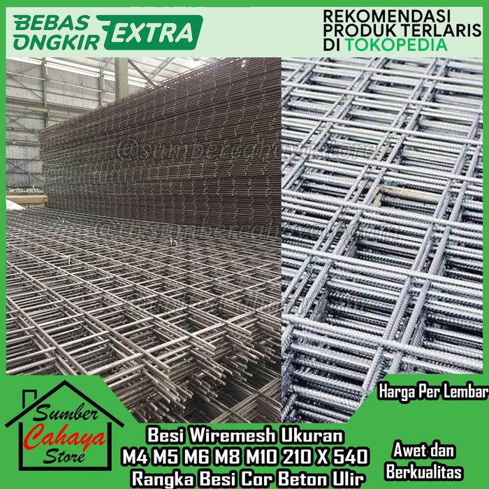 Promo Besi Wiremesh Wire Mesh Ukuran m4 m5 m6 m8 m10 210 x 540 Wermes ...