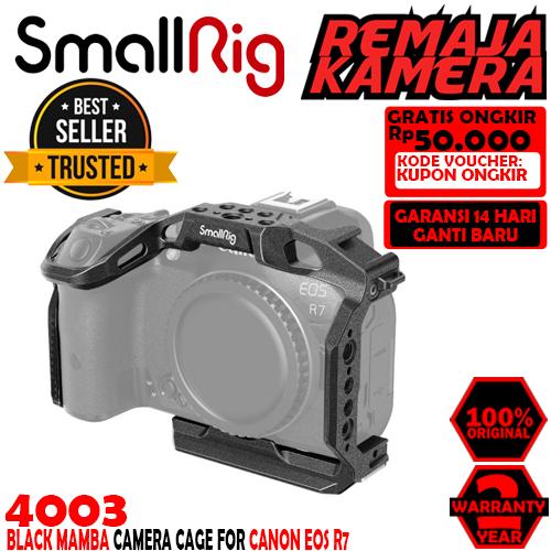 Promo SMALLRIG BLACK MAMBA CAMERA CAGE FOR CANON EOS R7 4003 - GARANSI ...