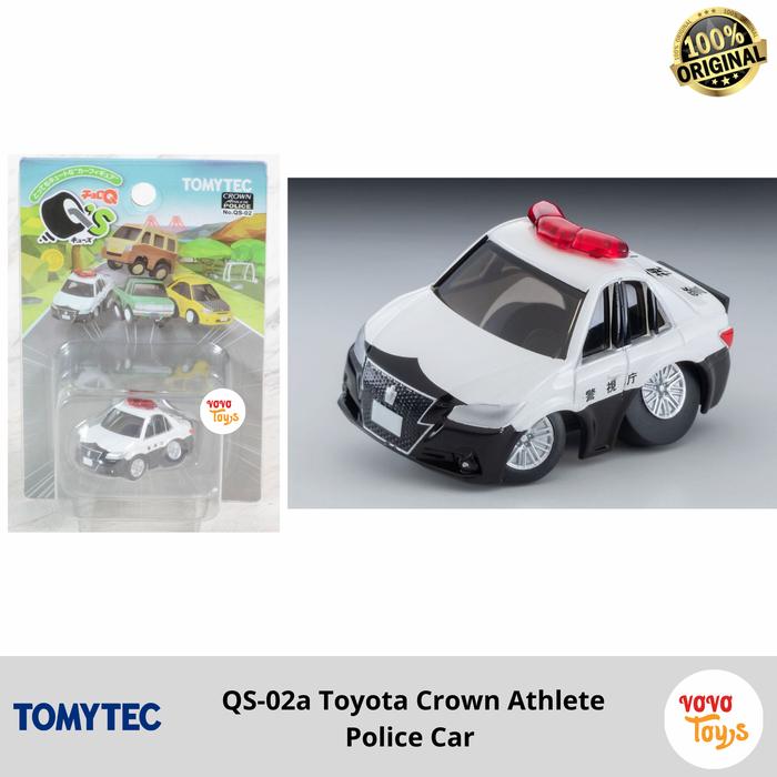 Jual Tomica ChoroQ Q`s QS-02a Toyota Crown Athlete Police Car Tomytec ...