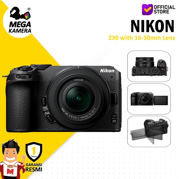 Promo Nikon Z30 Kit Lensa 16-50mm Mirrorless Camera - Kamera Garansi ...