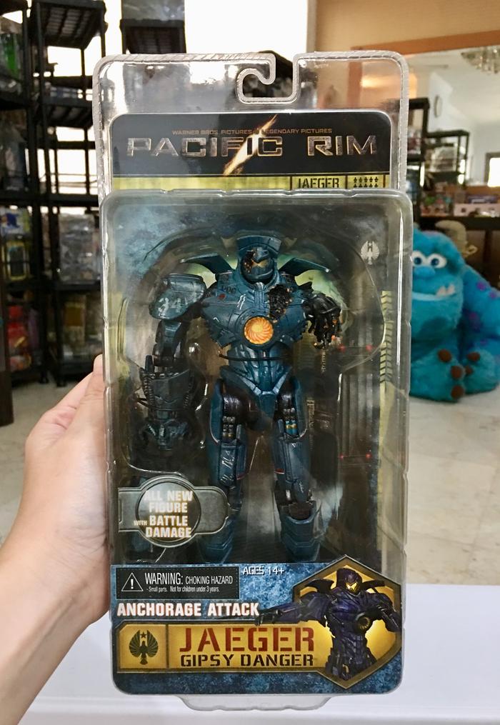 Jual GIPSY DANGER ANCHORAGE ATTACK PACIFIC RIM ASLI/ORI!!JAEGER NECA ...