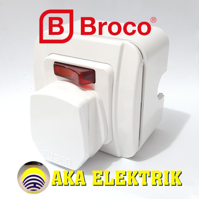 Jual Stop Kontak Ac Set Broco G155-SM55S Warna Putih Galleo - Jakarta ...