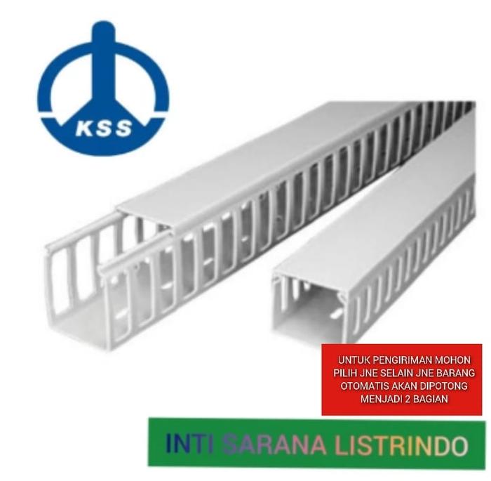 Jual WIRING DUCT KABEL DAK CABLE DUCT CLOSE SLOTE KSS VDC - 2560 25× ...