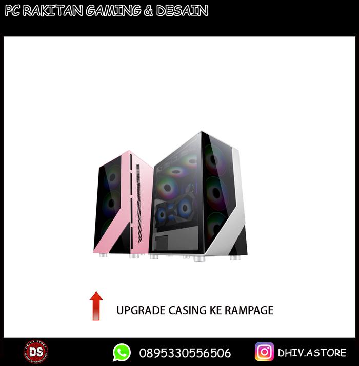 Jual UP CASING ENLIGHT RAMPAGE FREE 4 FAN RGB - Jakarta Selatan ...
