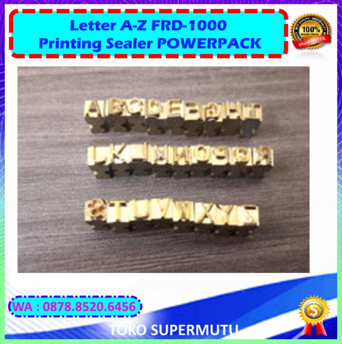 Jual Letter A-Z (26 Character) FRD-1000 Continuous Band Sealer ...