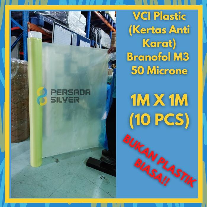 Jual Plastik Anti Karat Branofol M3 Kuning 1M X 1M 10PCS VCI Plastic ...