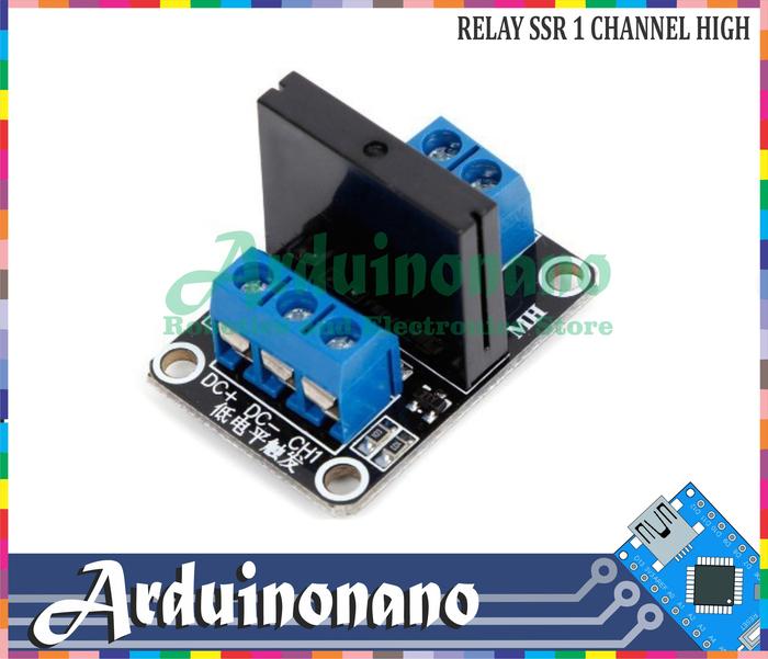 Jual 5V 1 Channel OMRON SSR high Level Solid State Relay Module 250v 2A ...