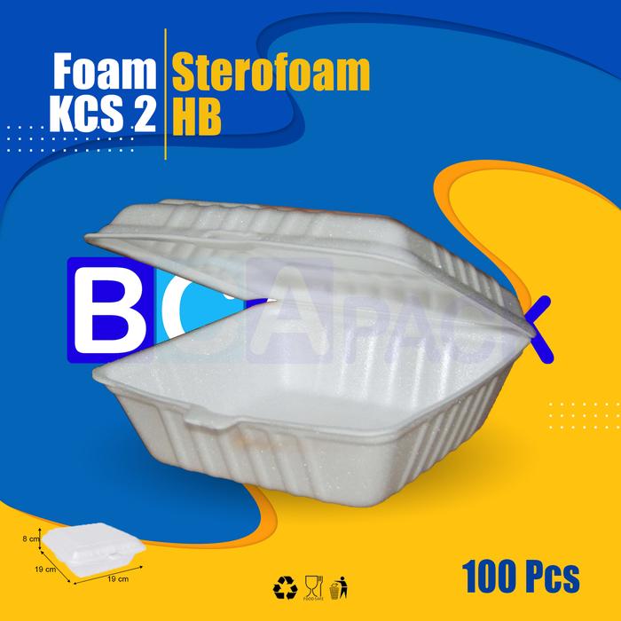 Jual Foam KCS 3 Polos - Sterofoam Polos isi 100 pcs - Jakarta Utara ...
