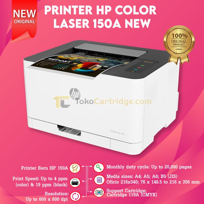 Jual Printer Laserjet 150A COLOR Laser Jet M 150 A Warna Colour M150A ...